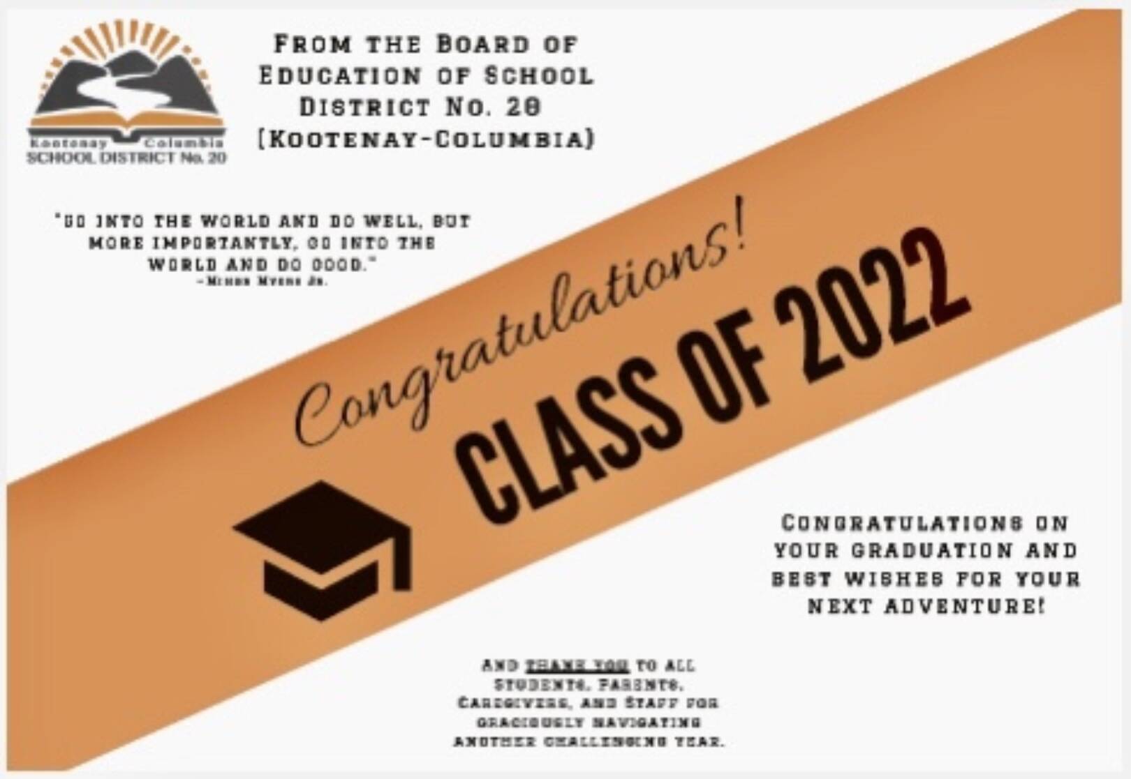 Graduation goes Friday night in Trail | Trail Times