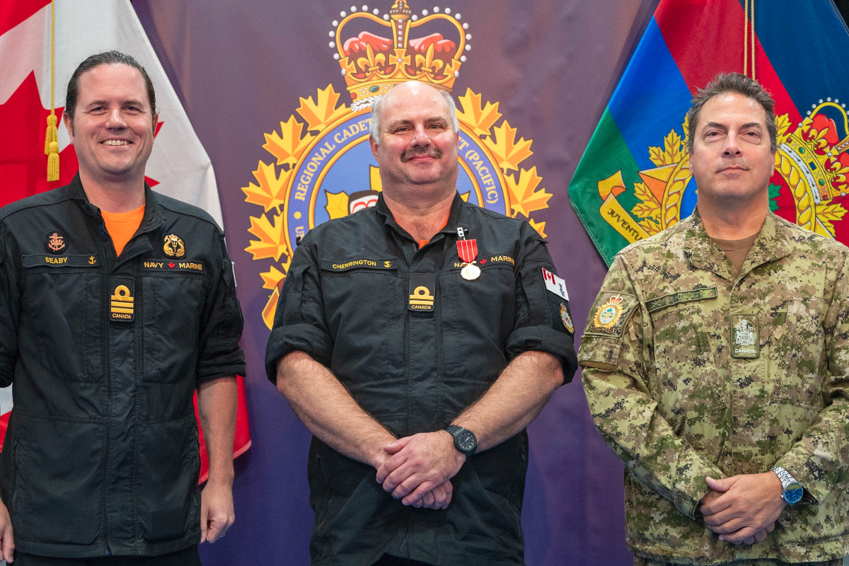 Nelson sea cadet commander receives military award | Trail Times